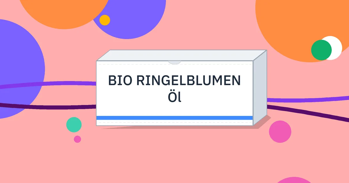 Symbolbild: Packung mit der Aufschrift BIO RINGELBLUMEN Öl (PZN 19797024) – Verfügbarkeit und Bezug in Apotheken in Frankfurt am Main