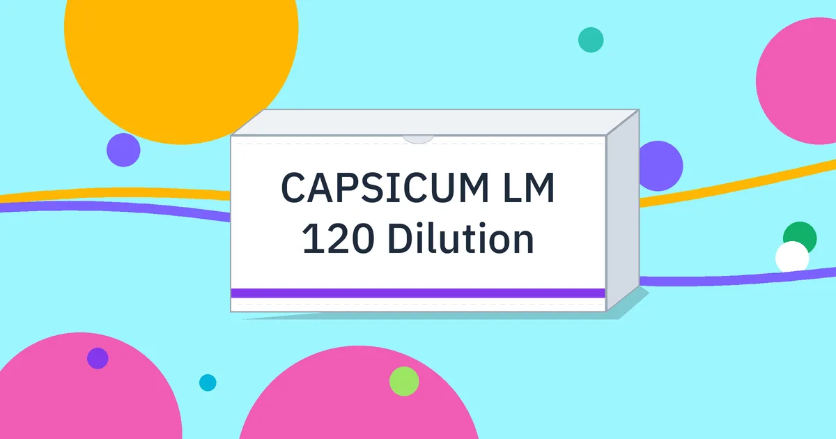 Symbolbild: Packung mit der Aufschrift CAPSICUM LM 120 Dilution (PZN 12808925) – Verfügbarkeit und Bezug in Apotheken in Frankfurt am Main