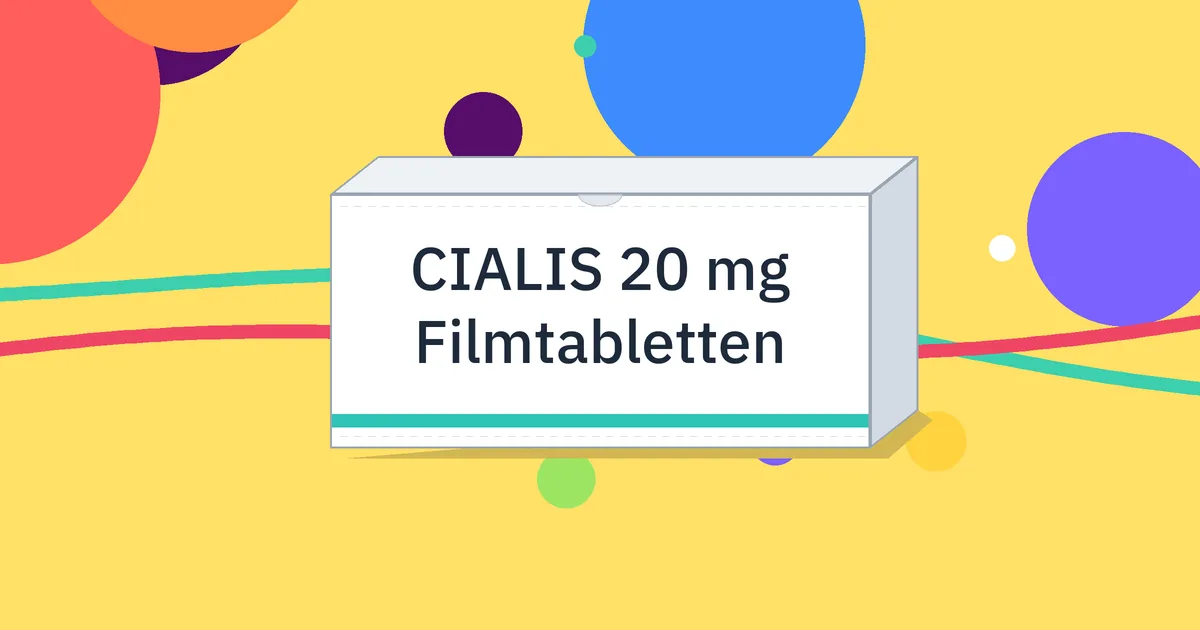 Symbolbild: Packung mit der Aufschrift CIALIS 20 mg Filmtabletten (PZN 01039234) – Verfügbarkeit und Bezug in Apotheken in Frankfurt am Main