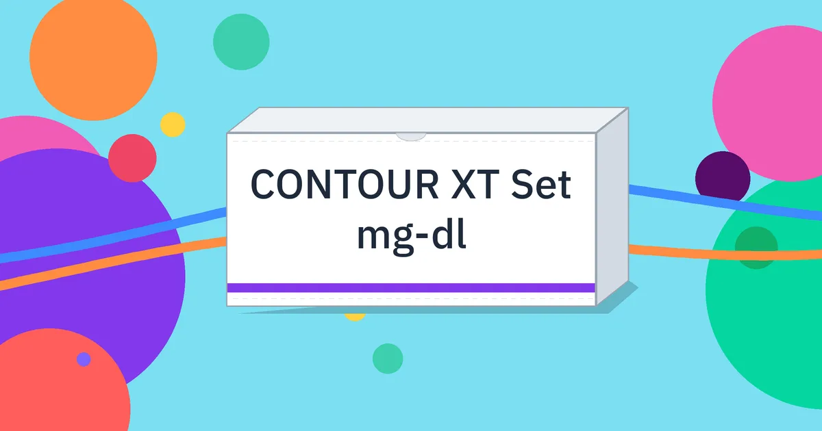 Symbolbild: Packung mit der Aufschrift CONTOUR XT Set mg-dl (PZN 09396933) – Verfügbarkeit und Bezug in Apotheken in Frankfurt am Main
