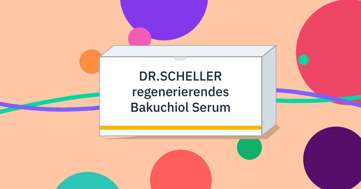 Symbolbild: Packung mit der Aufschrift DR.SCHELLER regenerierendes Bakuchiol Serum (PZN 18271165) – Verfügbarkeit und Bezug in Apotheken in Frankfurt am Main