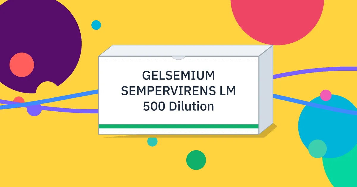 Symbolbild: Packung mit der Aufschrift GELSEMIUM SEMPERVIRENS LM 500 Dilution (PZN 13693453) – Verfügbarkeit und Bezug in Apotheken in Frankfurt am Main