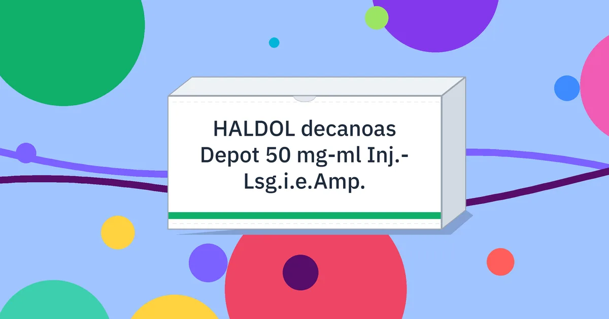 Symbolbild: Packung mit der Aufschrift HALDOL decanoas Depot 50 mg-ml Inj.-Lsg.i.e.Amp. (PZN 16769257) – Verfügbarkeit und Bezug in Apotheken in Frankfurt am Main
