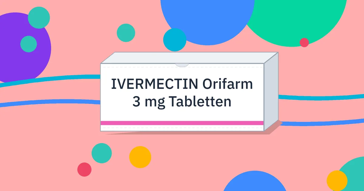 Symbolbild: Packung mit der Aufschrift IVERMECTIN Orifarm 3 mg Tabletten (PZN 19432133) – Verfügbarkeit und Bezug in Apotheken in Frankfurt am Main