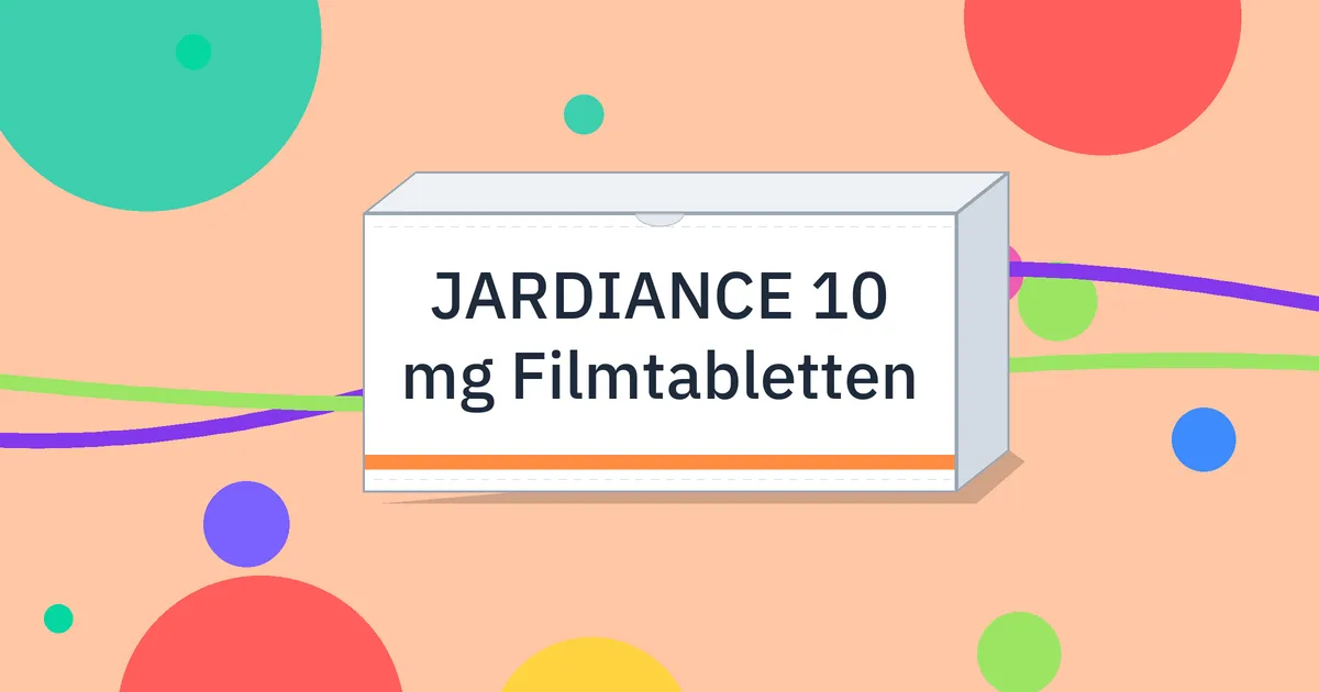 Symbolbild: Packung mit der Aufschrift JARDIANCE 10 mg Filmtabletten (PZN 19341821) – Verfügbarkeit und Bezug in Apotheken in Frankfurt am Main