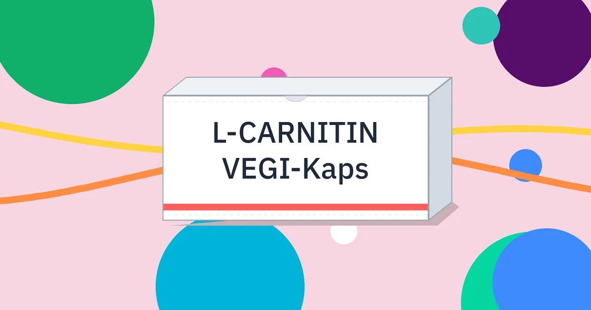 Symbolbild: Packung mit der Aufschrift L-CARNITIN VEGI-Kaps (PZN 13899083) – Verfügbarkeit und Bezug in Apotheken in Frankfurt am Main