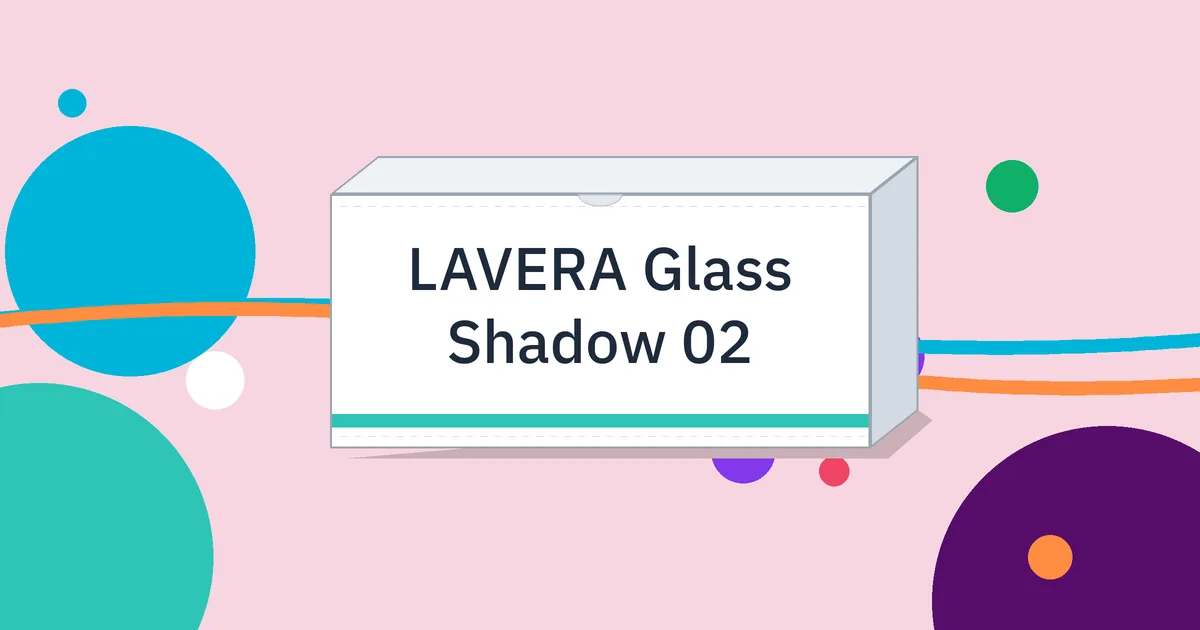 Symbolbild: Packung mit der Aufschrift LAVERA Glass Shadow 02 (PZN 18075814) – Verfügbarkeit und Bezug in Apotheken in Frankfurt am Main