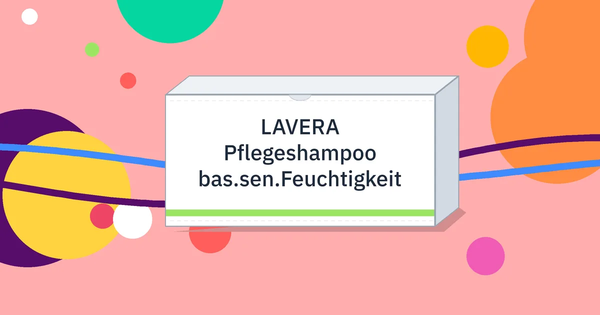 Symbolbild: Packung mit der Aufschrift LAVERA Pflegeshampoo bas.sen.Feuchtigkeit (PZN 17242061) – Verfügbarkeit und Bezug in Apotheken in Frankfurt am Main