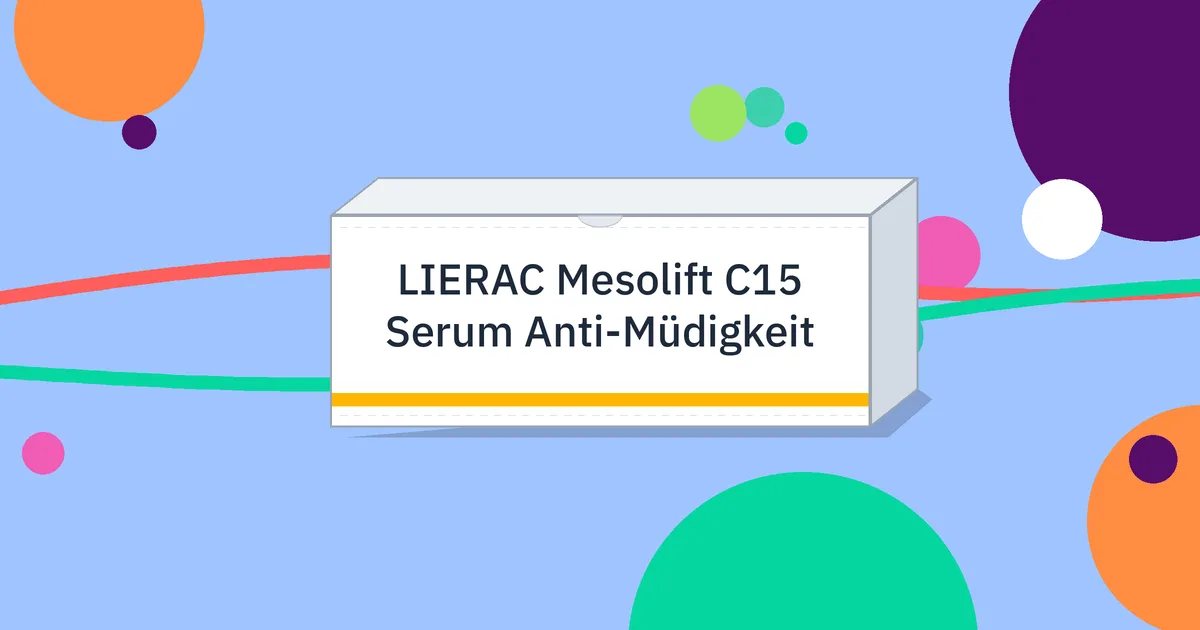 Symbolbild: Packung mit der Aufschrift LIERAC Mesolift C15 Serum Anti-Müdigkeit (PZN 16392746) – Verfügbarkeit und Bezug in Apotheken in Frankfurt am Main