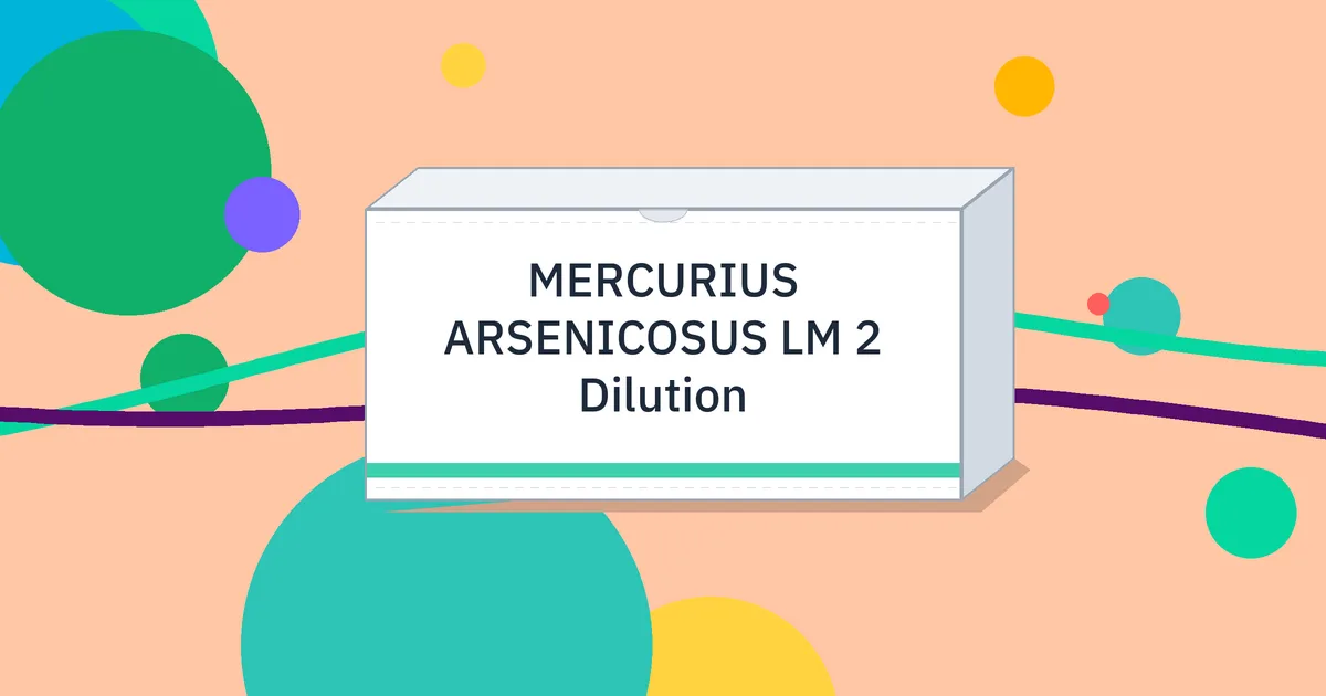 Symbolbild: Packung mit der Aufschrift MERCURIUS ARSENICOSUS LM 2 Dilution (PZN 13605963) – Verfügbarkeit und Bezug in Apotheken in Frankfurt am Main