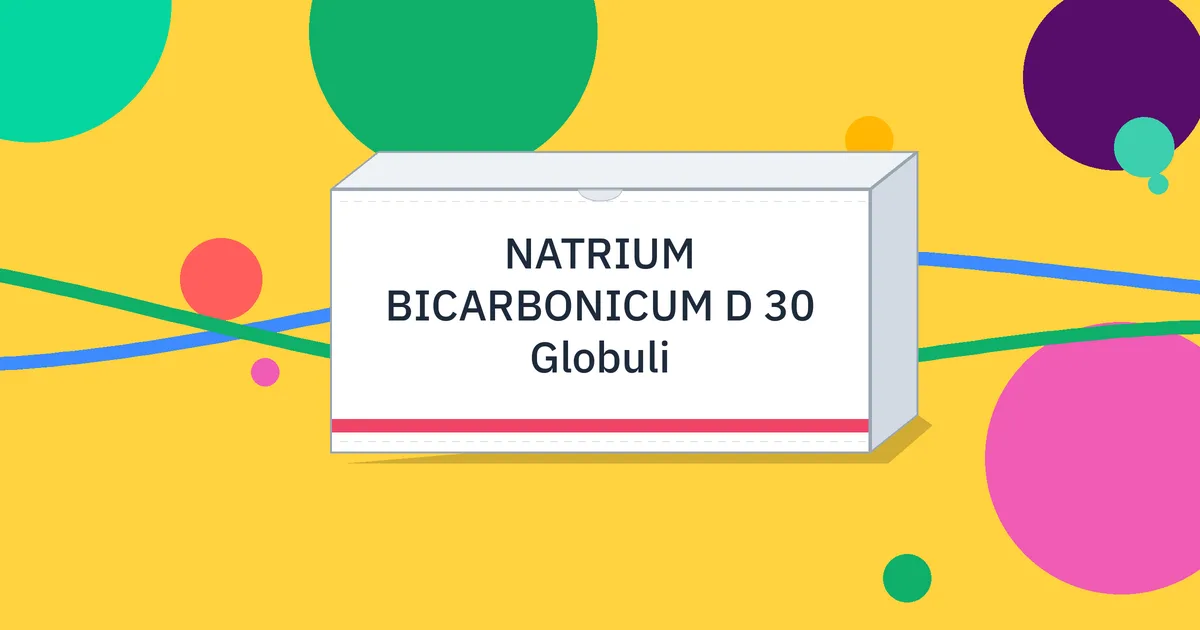 Symbolbild: Packung mit der Aufschrift NATRIUM BICARBONICUM D 30 Globuli (PZN 16692721) – Verfügbarkeit und Bezug in Apotheken in Frankfurt am Main