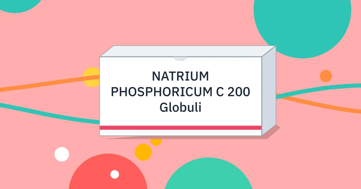 Symbolbild: Packung mit der Aufschrift NATRIUM PHOSPHORICUM C 200 Globuli (PZN 07175346) – Verfügbarkeit und Bezug in Apotheken in Frankfurt am Main