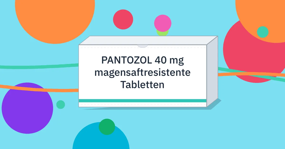 Symbolbild: Packung mit der Aufschrift PANTOZOL 40 mg magensaftresistente Tabletten (PZN 13577787) – Verfügbarkeit und Bezug in Apotheken in Frankfurt am Main