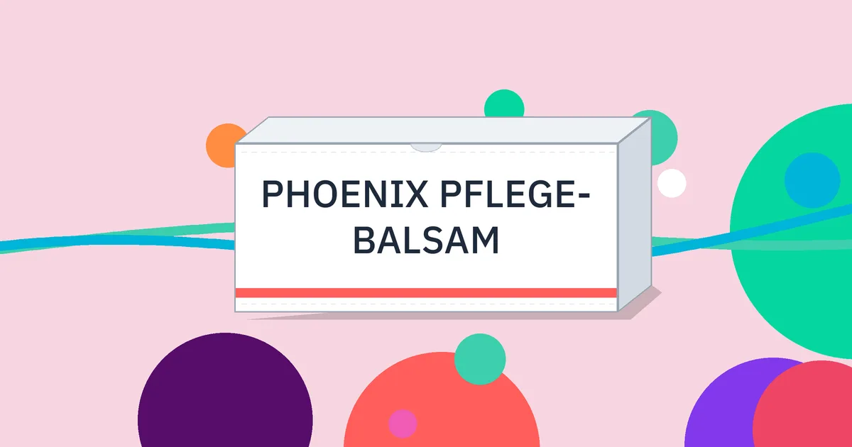 Symbolbild: Packung mit der Aufschrift PHOENIX PFLEGE-BALSAM (PZN 13476218) – Verfügbarkeit und Bezug in Apotheken in Frankfurt am Main