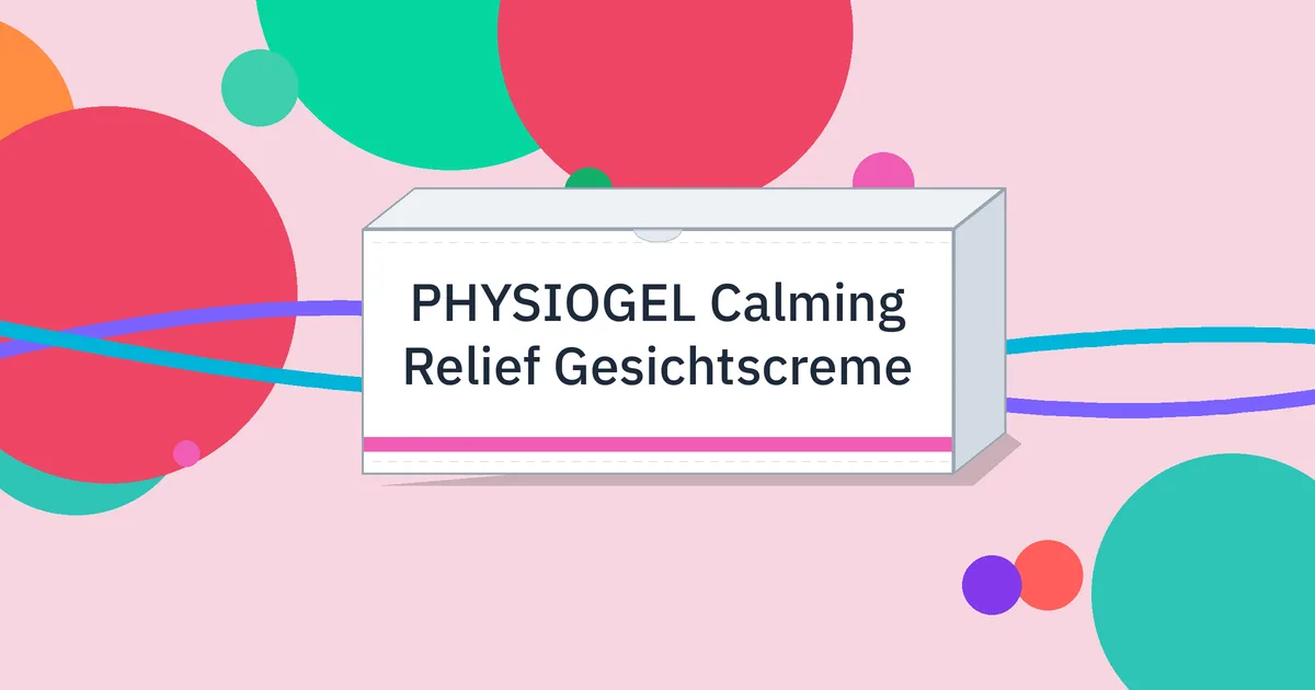 Symbolbild: Packung mit der Aufschrift PHYSIOGEL Calming Relief Gesichtscreme (PZN 10796448) – Verfügbarkeit und Bezug in Apotheken in Frankfurt am Main