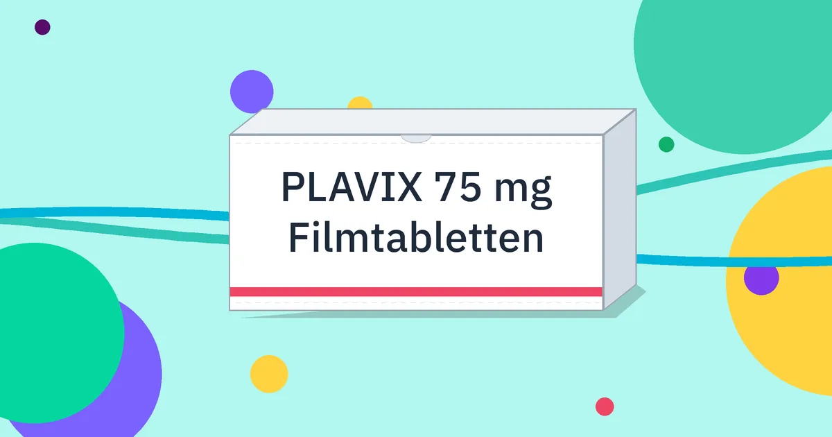 Symbolbild: Packung mit der Aufschrift PLAVIX 75 mg Filmtabletten (PZN 04412544) – Verfügbarkeit und Bezug in Apotheken in Frankfurt am Main