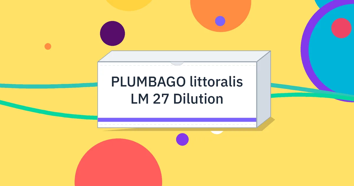 Symbolbild: Packung mit der Aufschrift PLUMBAGO littoralis LM 27 Dilution (PZN 13649191) – Verfügbarkeit und Bezug in Apotheken in Frankfurt am Main