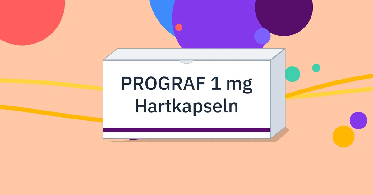 Symbolbild: Packung mit der Aufschrift PROGRAF 1 mg Hartkapseln (PZN 02146133) – Verfügbarkeit und Bezug in Apotheken in Frankfurt am Main