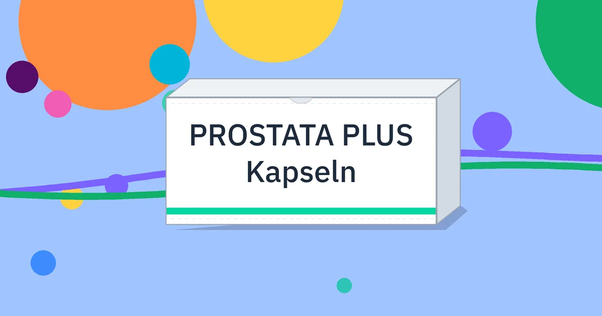 Symbolbild: Packung mit der Aufschrift PROSTATA PLUS Kapseln (PZN 07002628) – Verfügbarkeit und Bezug in Apotheken in Frankfurt am Main