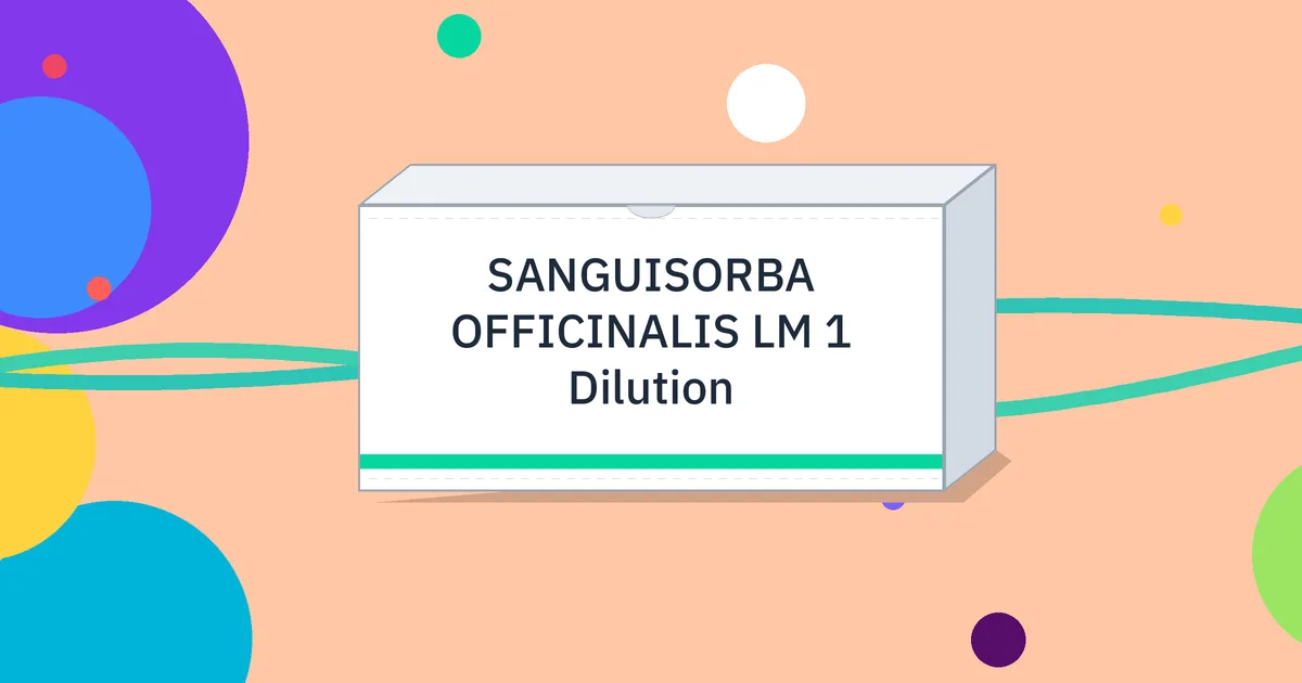 Symbolbild: Packung mit der Aufschrift SANGUISORBA OFFICINALIS LM 1 Dilution (PZN 13683236) – Verfügbarkeit und Bezug in Apotheken in Frankfurt am Main