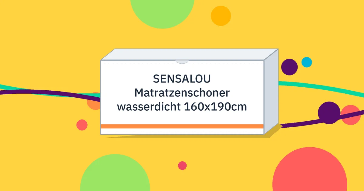 Symbolbild: Packung mit der Aufschrift SENSALOU Matratzenschoner wasserdicht 160x190cm (PZN 20740236) – Verfügbarkeit und Bezug in Apotheken in Frankfurt am Main