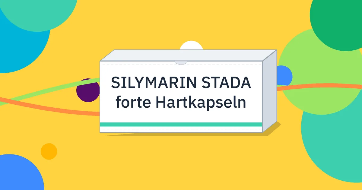 Symbolbild: Packung mit der Aufschrift SILYMARIN STADA forte Hartkapseln (PZN 13579384) – Verfügbarkeit und Bezug in Apotheken in Frankfurt am Main
