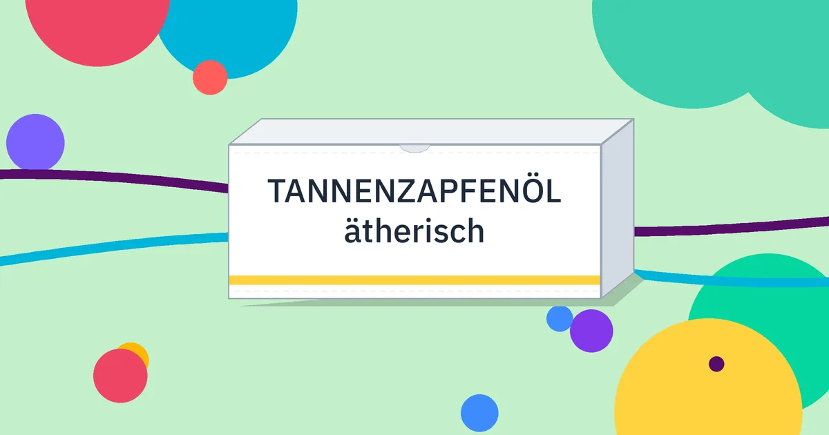Symbolbild: Packung mit der Aufschrift TANNENZAPFENÖL ätherisch (PZN 17157763) – Verfügbarkeit und Bezug in Apotheken in Frankfurt am Main