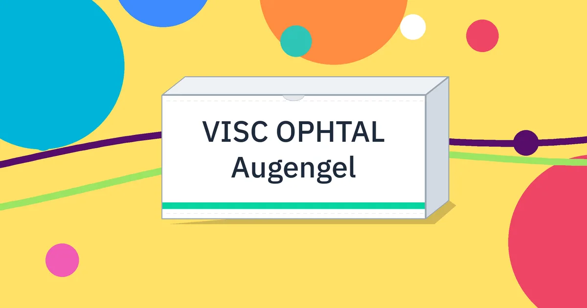 Symbolbild: Packung mit der Aufschrift VISC OPHTAL Augengel (PZN 00058407) – Verfügbarkeit und Bezug in Apotheken in Frankfurt am Main