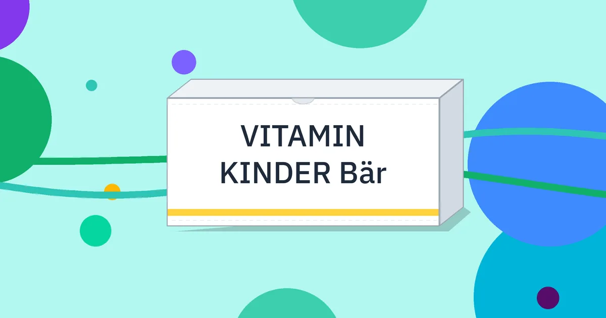 Symbolbild: Packung mit der Aufschrift VITAMIN KINDER Bär (PZN 18027057) – Verfügbarkeit und Bezug in Apotheken in Frankfurt am Main