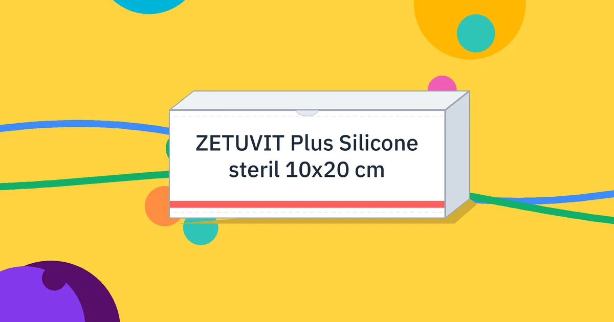 Symbolbild: Packung mit der Aufschrift ZETUVIT Plus Silicone steril 10x20 cm (PZN 18810722) – Verfügbarkeit und Bezug in Apotheken in Frankfurt am Main