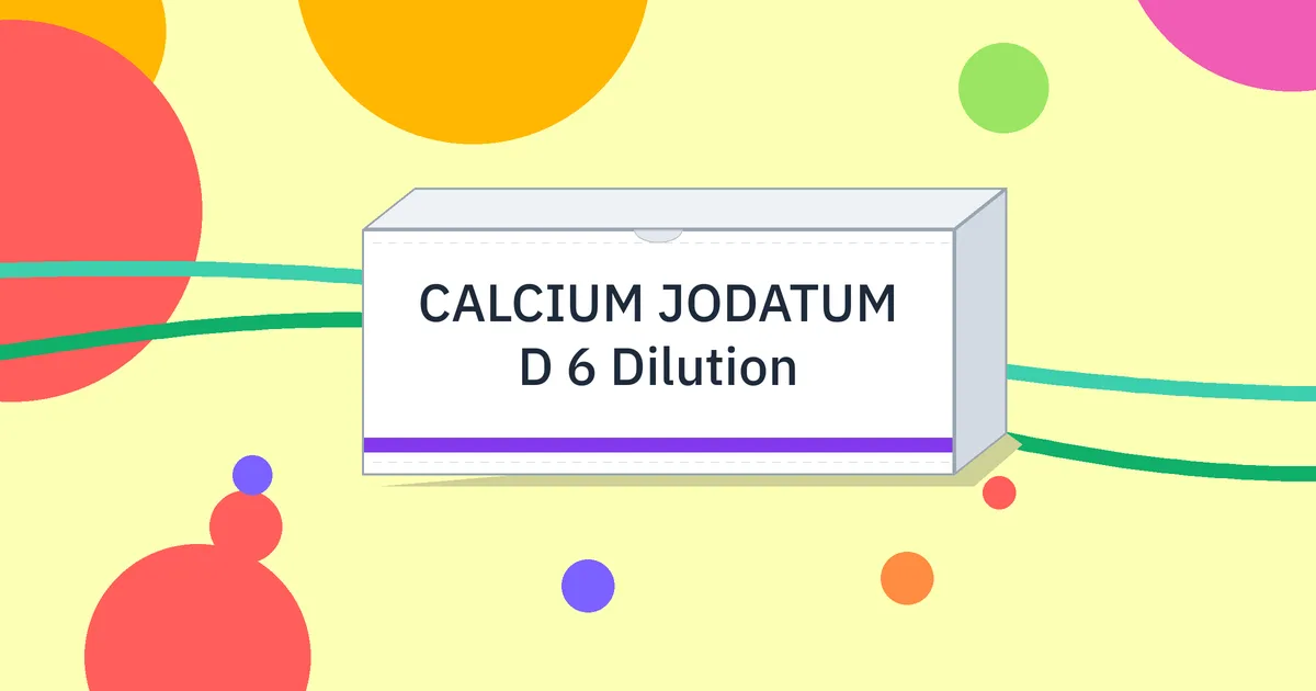 Symbolbild: Packung mit der Aufschrift CALCIUM JODATUM D 6 Dilution (PZN 01762539) – Verfügbarkeit und Bezug in Apotheken in Frankfurt am Main
