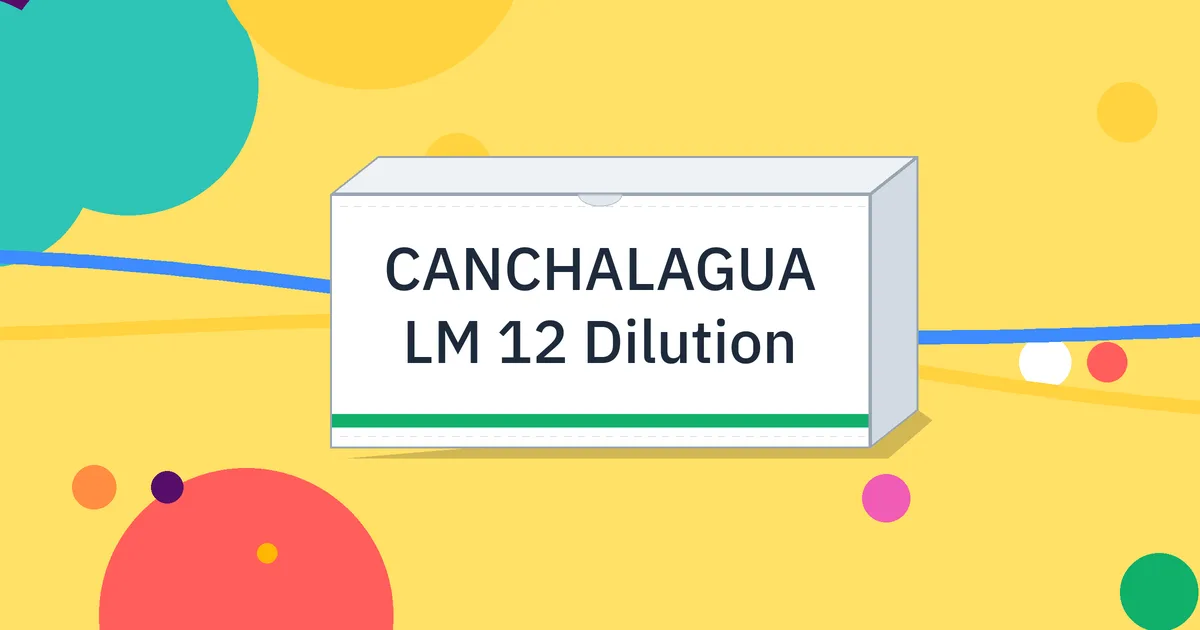 Symbolbild: Packung mit der Aufschrift CANCHALAGUA LM 12 Dilution (PZN 13412514) – Verfügbarkeit und Bezug in Apotheken in Frankfurt am Main