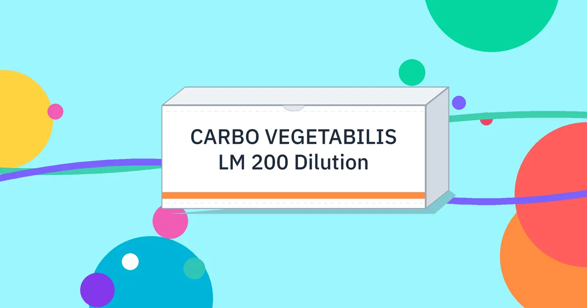 Symbolbild: Packung mit der Aufschrift CARBO VEGETABILIS LM 200 Dilution (PZN 03504037) – Verfügbarkeit und Bezug in Apotheken in Frankfurt am Main