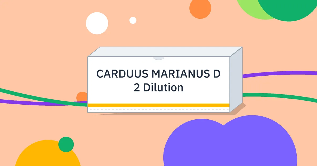 Symbolbild: Packung mit der Aufschrift CARDUUS MARIANUS D 2 Dilution (PZN 00180002) – Verfügbarkeit und Bezug in Apotheken in Frankfurt am Main