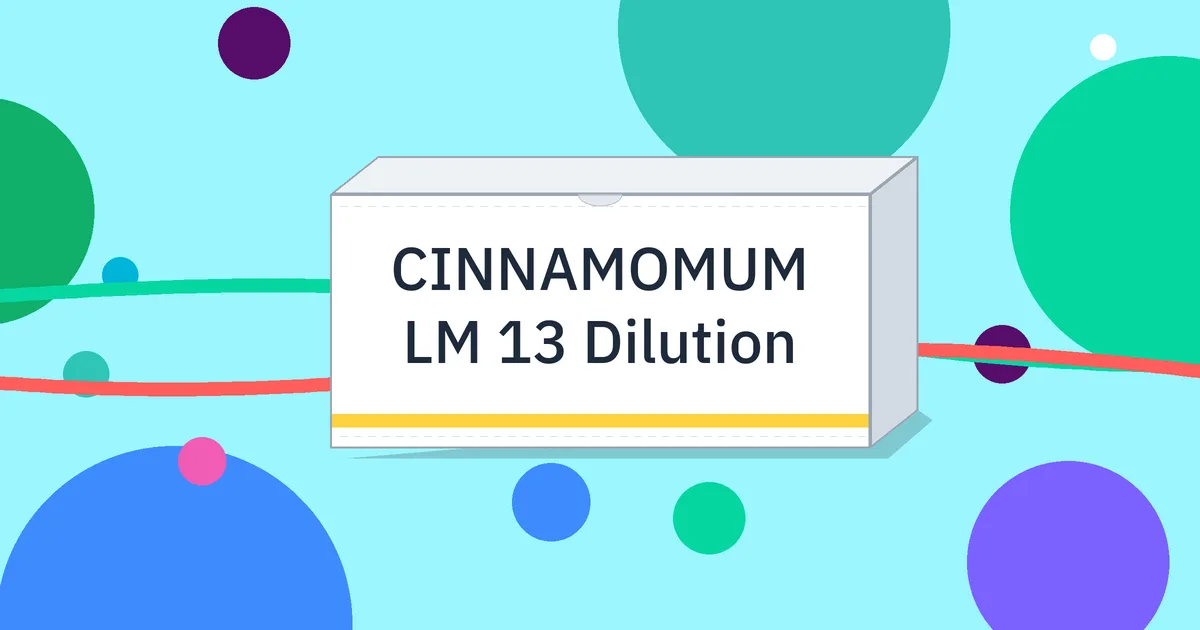 Symbolbild: Packung mit der Aufschrift CINNAMOMUM LM 13 Dilution (PZN 12820843) – Verfügbarkeit und Bezug in Apotheken in Frankfurt am Main
