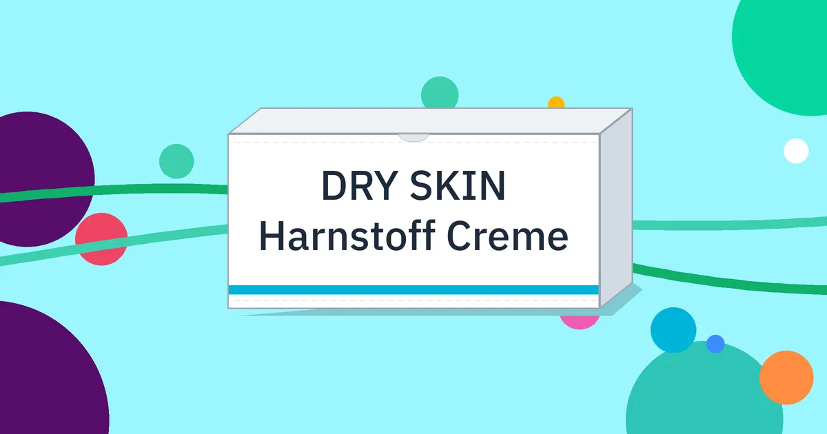 Symbolbild: Packung mit der Aufschrift DRY SKIN Harnstoff Creme (PZN 10393207) – Verfügbarkeit und Bezug in Apotheken in Frankfurt am Main