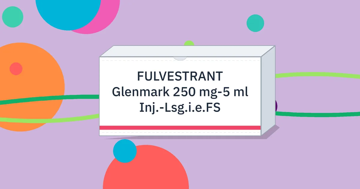 Symbolbild: Packung mit der Aufschrift FULVESTRANT Glenmark 250 mg-5 ml Inj.-Lsg.i.e.FS (PZN 16657185) – Verfügbarkeit und Bezug in Apotheken in Frankfurt am Main
