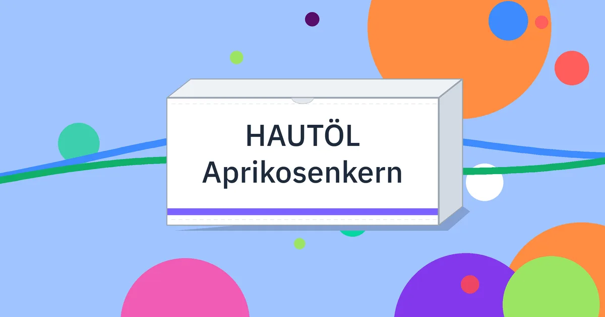 Symbolbild: Packung mit der Aufschrift HAUTÖL Aprikosenkern (PZN 20600989) – Verfügbarkeit und Bezug in Apotheken in Frankfurt am Main