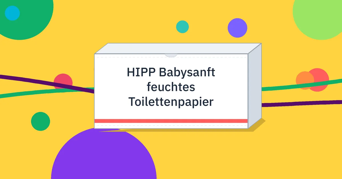 Symbolbild: Packung mit der Aufschrift HIPP Babysanft feuchtes Toilettenpapier (PZN 11726728) – Verfügbarkeit und Bezug in Apotheken in Frankfurt am Main