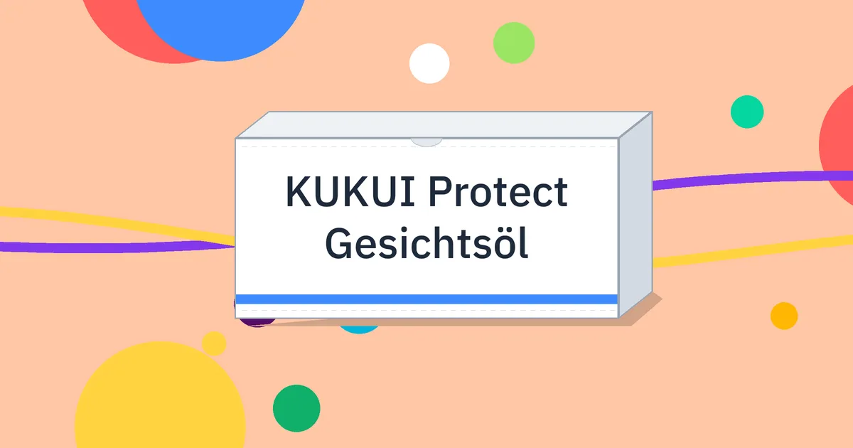 Symbolbild: Packung mit der Aufschrift KUKUI Protect Gesichtsöl (PZN 17585513) – Verfügbarkeit und Bezug in Apotheken in Frankfurt am Main