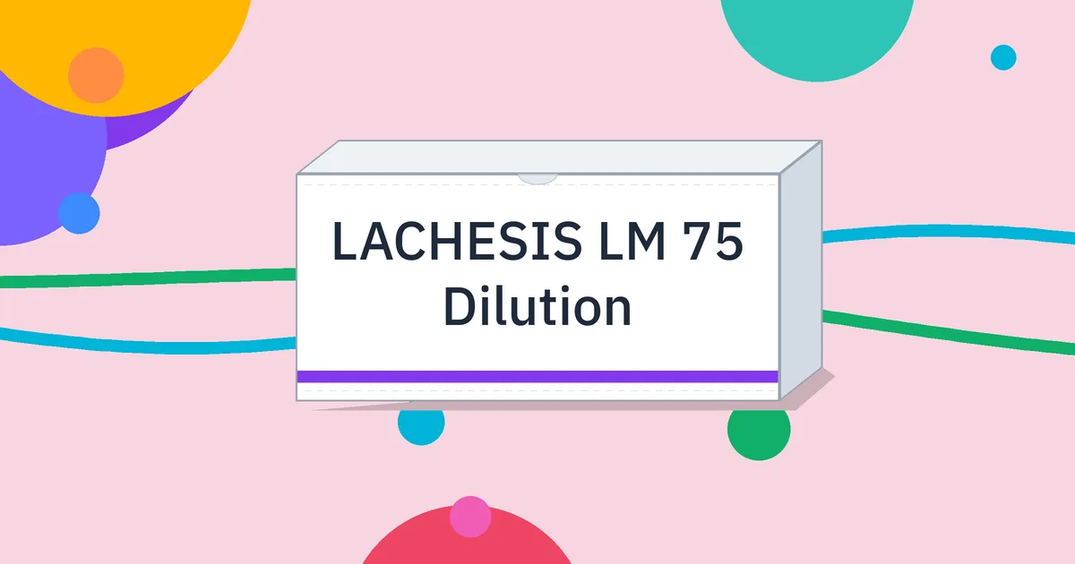Symbolbild: Packung mit der Aufschrift LACHESIS LM 75 Dilution (PZN 12929586) – Verfügbarkeit und Bezug in Apotheken in Frankfurt am Main