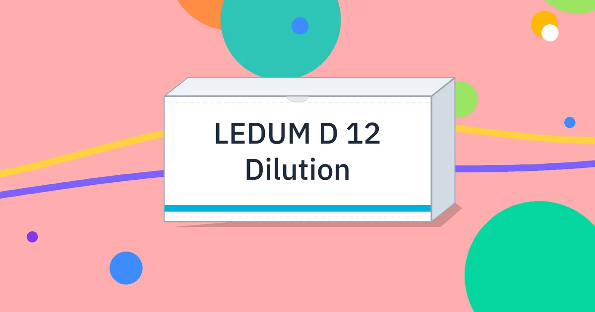 Symbolbild: Packung mit der Aufschrift LEDUM D 12 Dilution (PZN 02926090) – Verfügbarkeit und Bezug in Apotheken in Frankfurt am Main