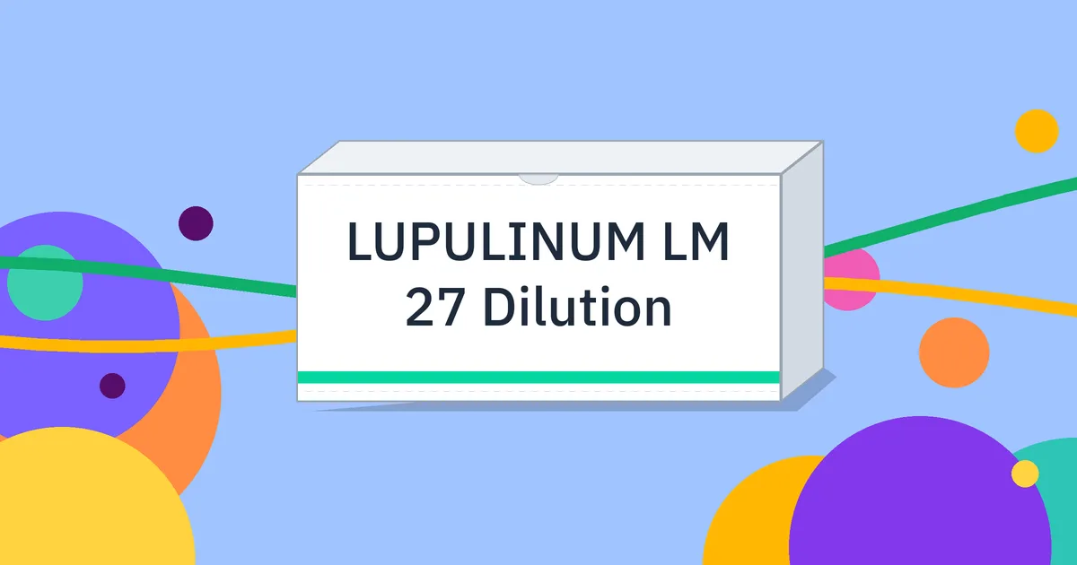 Symbolbild: Packung mit der Aufschrift LUPULINUM LM 27 Dilution (PZN 13536819) – Verfügbarkeit und Bezug in Apotheken in Frankfurt am Main