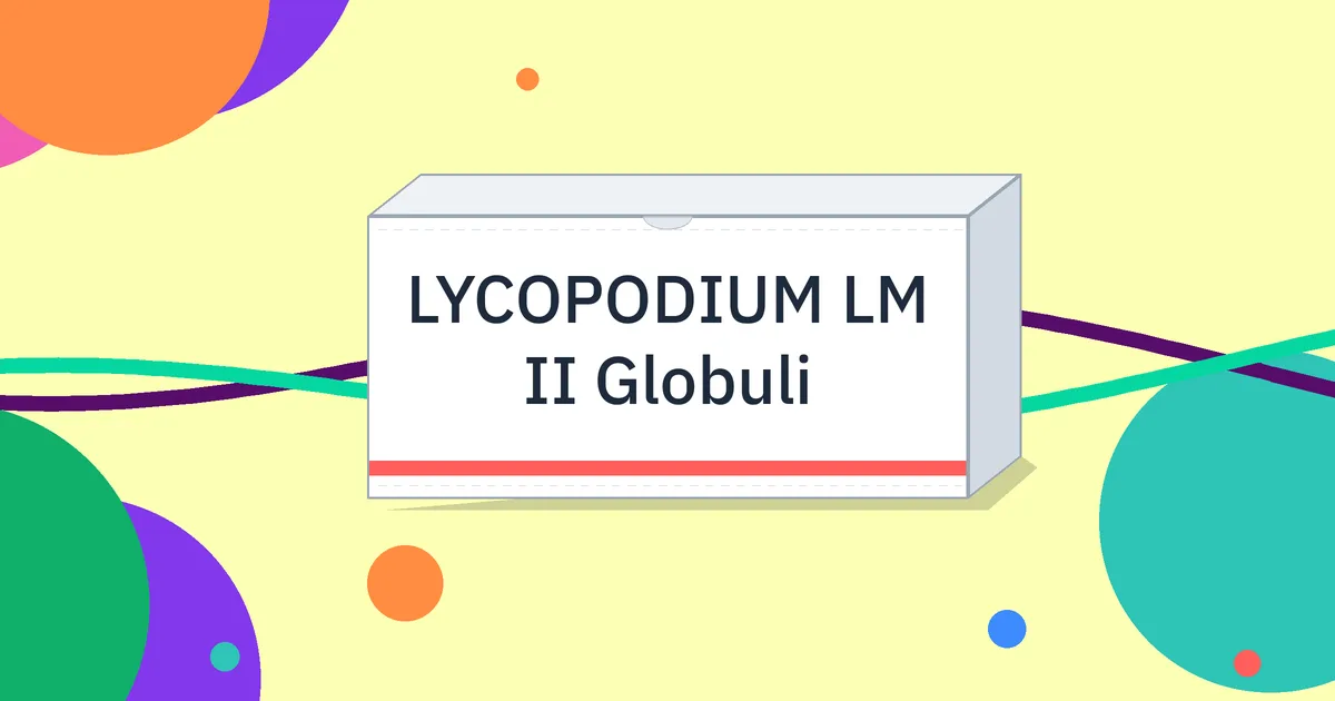 Symbolbild: Packung mit der Aufschrift LYCOPODIUM LM II Globuli (PZN 07596131) – Verfügbarkeit und Bezug in Apotheken in Frankfurt am Main