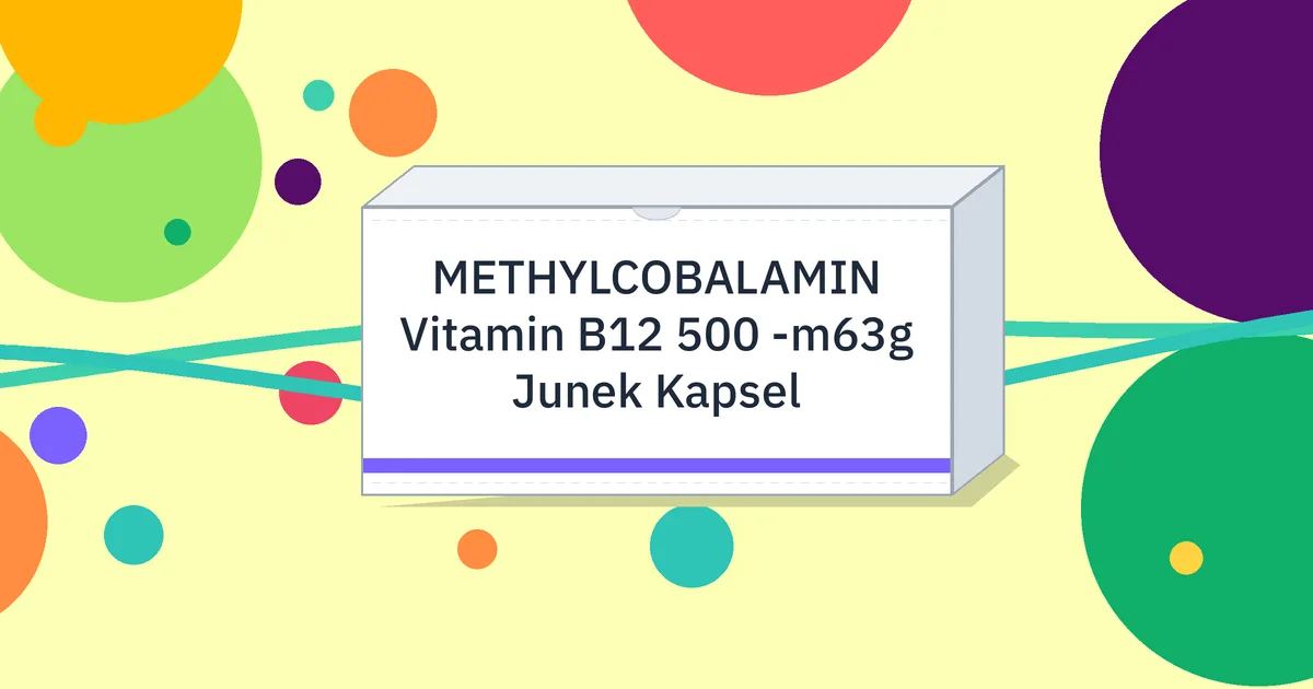 Symbolbild: Packung mit der Aufschrift METHYLCOBALAMIN Vitamin B12 500 -m63g Junek Kapsel (PZN 19765946) – Verfügbarkeit und Bezug in Apotheken in Frankfurt am Main