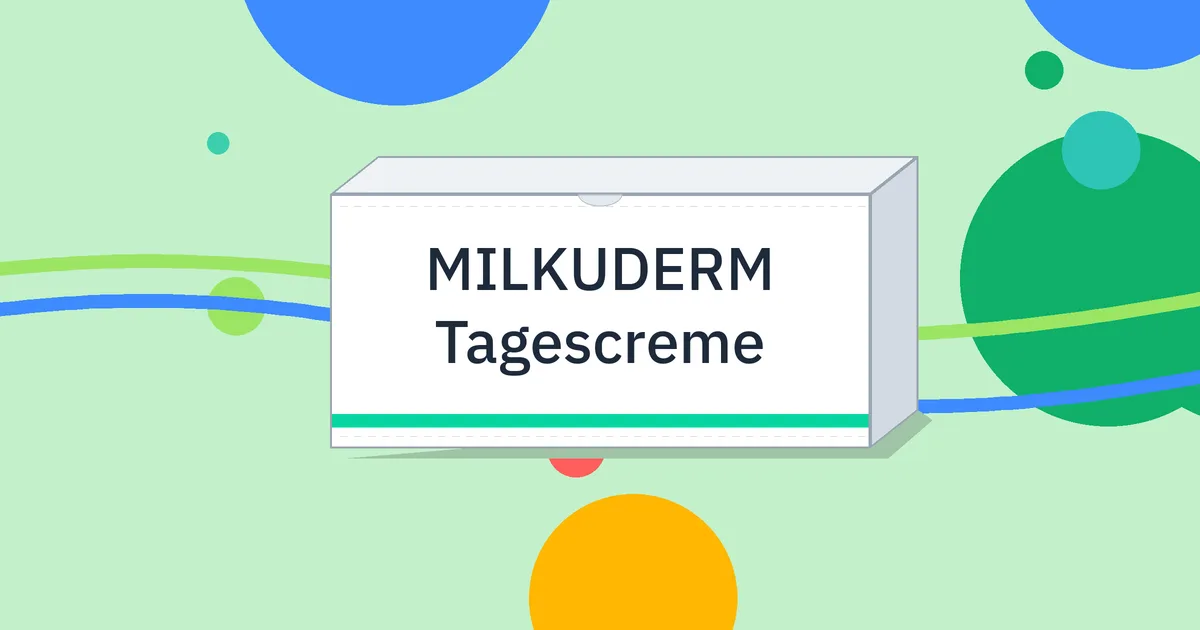 Symbolbild: Packung mit der Aufschrift MILKUDERM Tagescreme (PZN 00678222) – Verfügbarkeit und Bezug in Apotheken in Frankfurt am Main