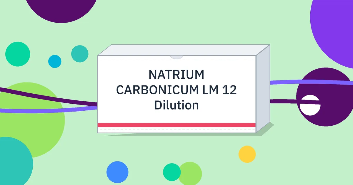 Symbolbild: Packung mit der Aufschrift NATRIUM CARBONICUM LM 12 Dilution (PZN 07541182) – Verfügbarkeit und Bezug in Apotheken in Frankfurt am Main
