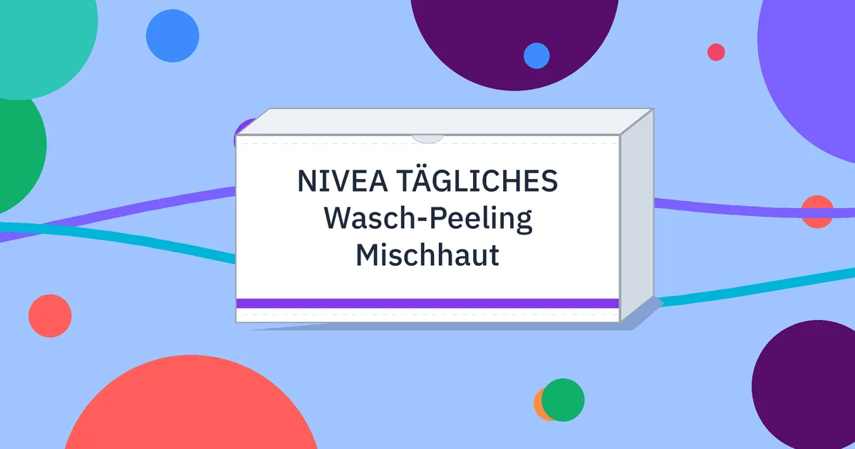 Symbolbild: Packung mit der Aufschrift NIVEA TÄGLICHES Wasch-Peeling Mischhaut (PZN 17624609) – Verfügbarkeit und Bezug in Apotheken in Frankfurt am Main