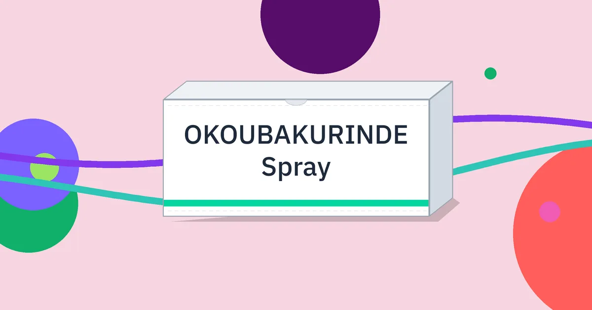 Symbolbild: Packung mit der Aufschrift OKOUBAKURINDE Spray (PZN 19141878) – Verfügbarkeit und Bezug in Apotheken in Frankfurt am Main