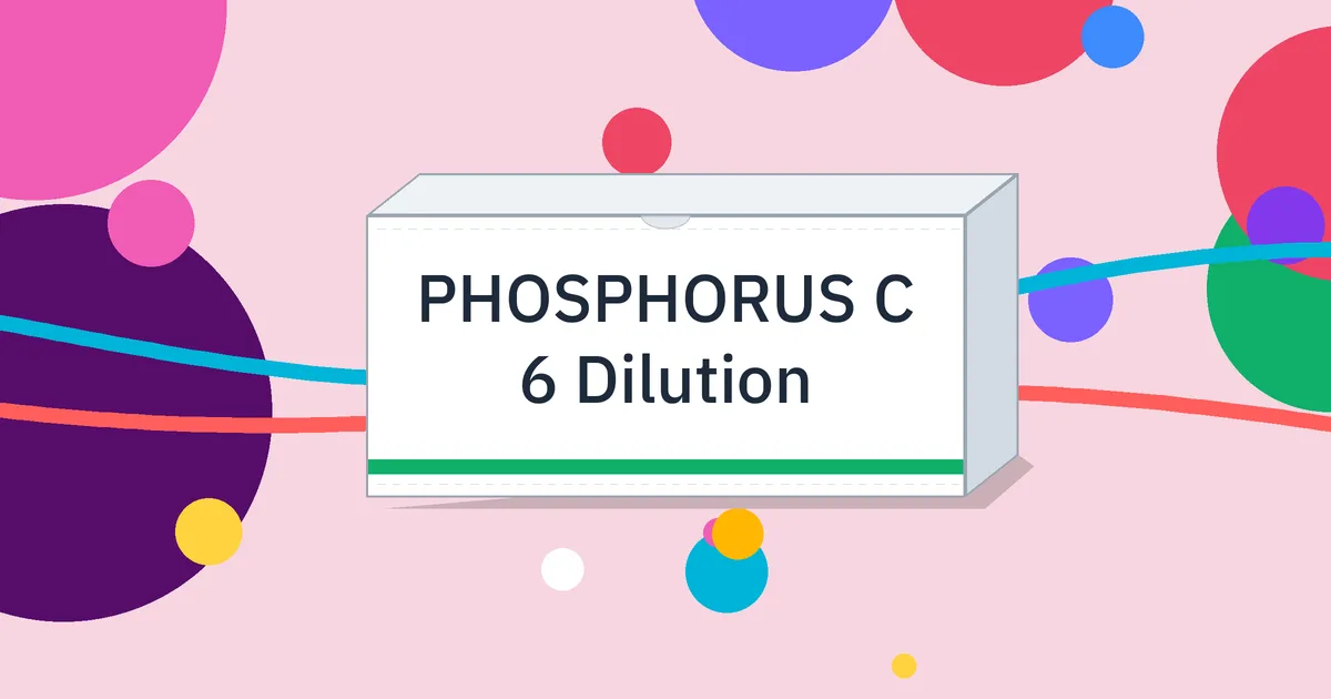 Symbolbild: Packung mit der Aufschrift PHOSPHORUS C 6 Dilution (PZN 04231446) – Verfügbarkeit und Bezug in Apotheken in Frankfurt am Main